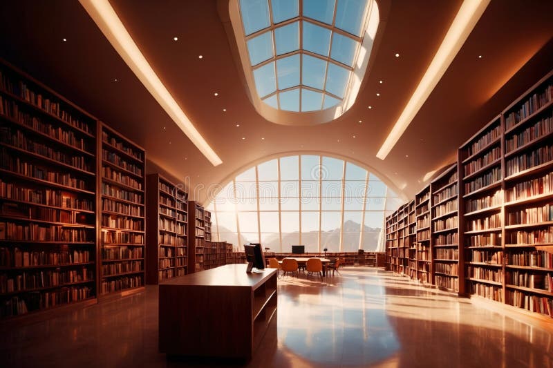 Modern Library, Book Archive for Education and Storage of Books and ...