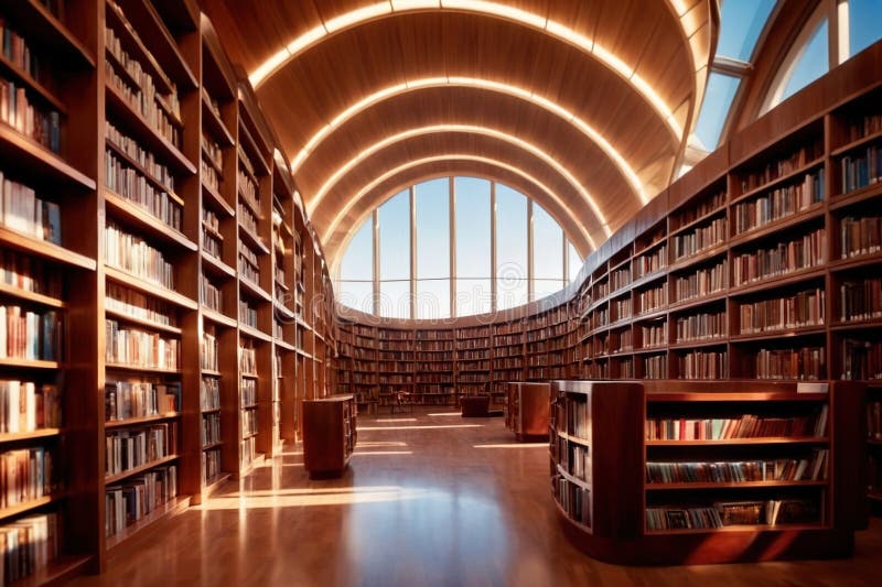 Modern Library, Book Archive for Education and Storage of Books and ...