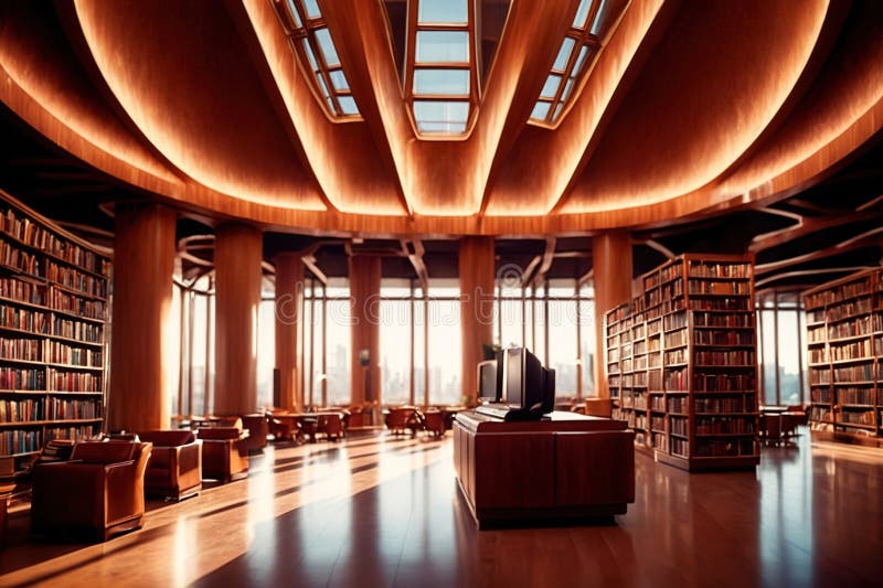 Modern Library, Book Archive for Education and Storage of Books and ...