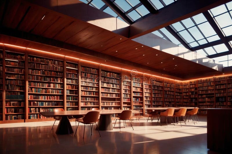 Modern Library, Book Archive for Education and Storage of Books and ...