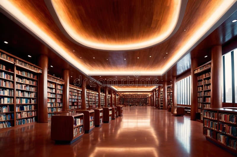 Modern Library, Book Archive for Education and Storage of Books and ...