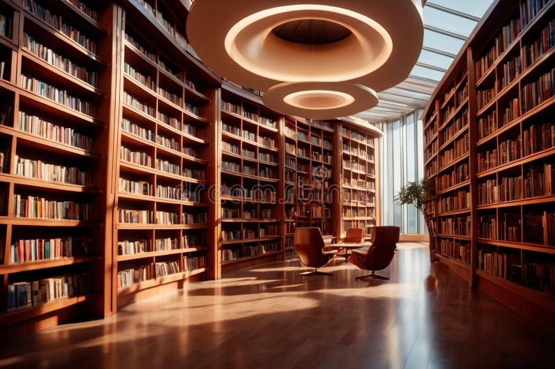 Modern Library, Book Archive for Education and Storage of Books and ...