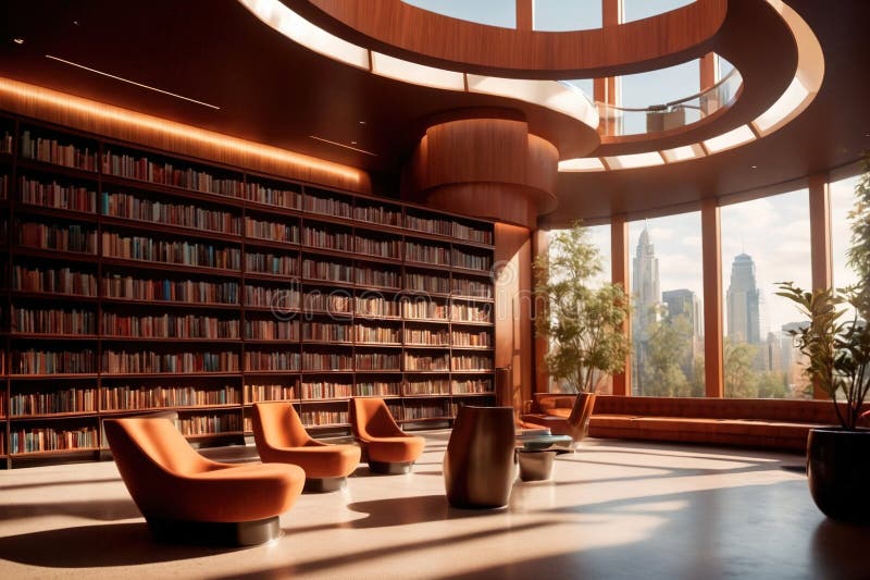 Modern Library, Book Archive for Education and Storage of Books and ...