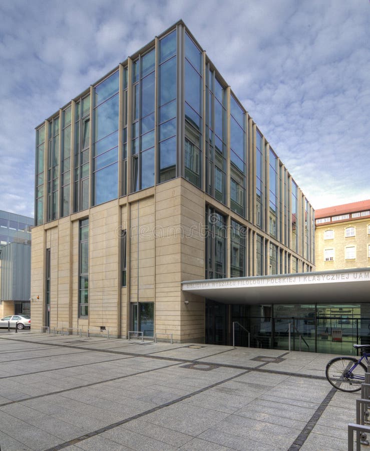 Modern Library Building. University of Adam Mickiewicz in Poznan ... Modern Library Building. University of Adam Mickiewicz in Poznan ...