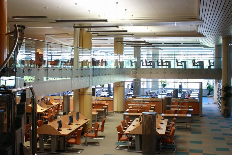Modern library stock photo. Image of library, objects - 26300278