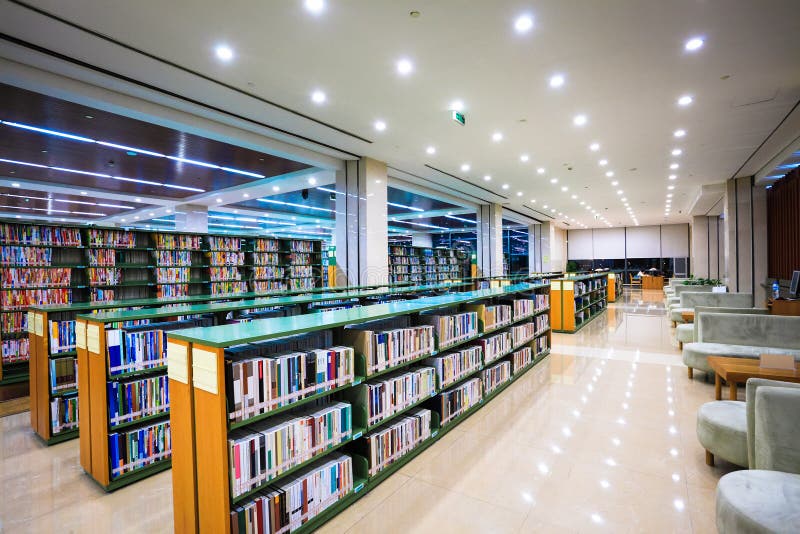 Library Interior Design And Display