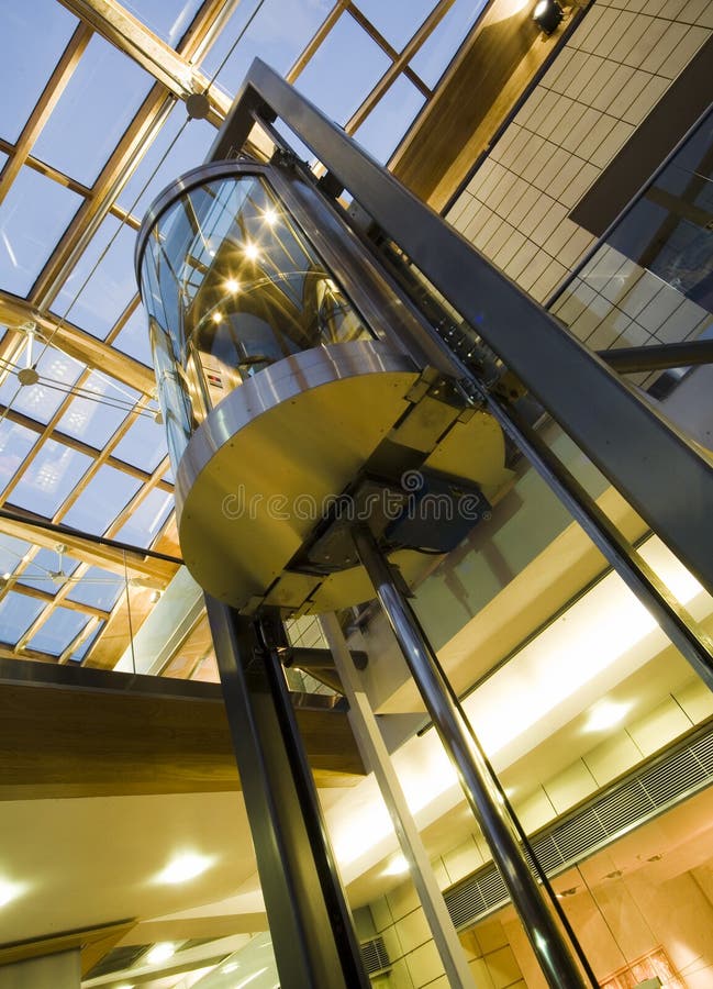 Modern lift stock photo. Image of futuristic, building - 1940498