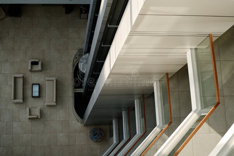 Modern Lift in Office Building Stock Image - Image of elevator, empty ...