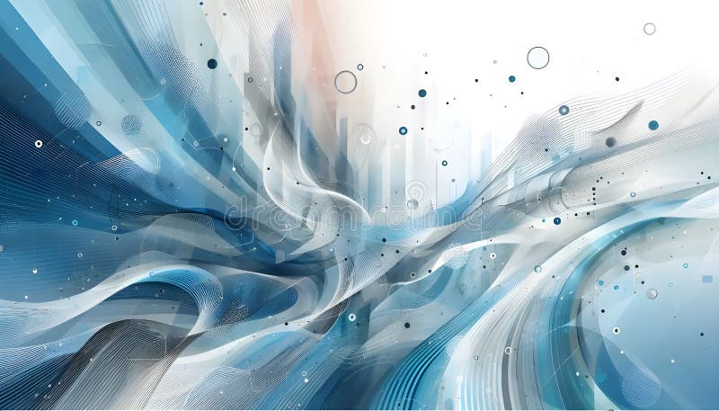 Stylish Modern Light Blue Abstract Background Stock Photo - Image of ...