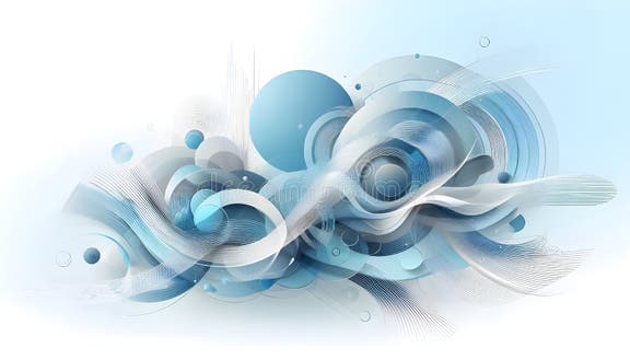 Stylish Modern Light Blue Abstract Background Stock Image - Image of ...