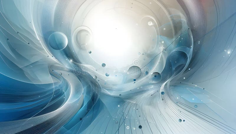 Stylish Modern Light Blue Abstract Background Stock Illustration ...