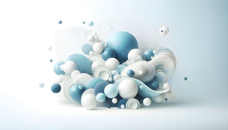 Stylish Modern Light Blue Abstract Background Stock Image - Image of ...