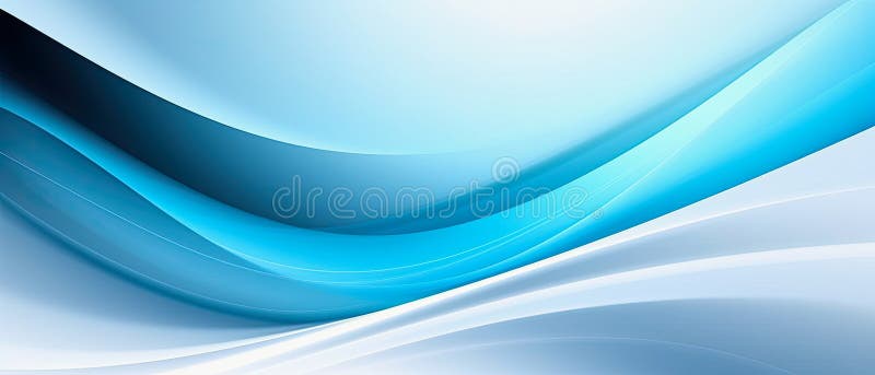 Modern Light Blue Background, Generative Ai Illustration Stock ...