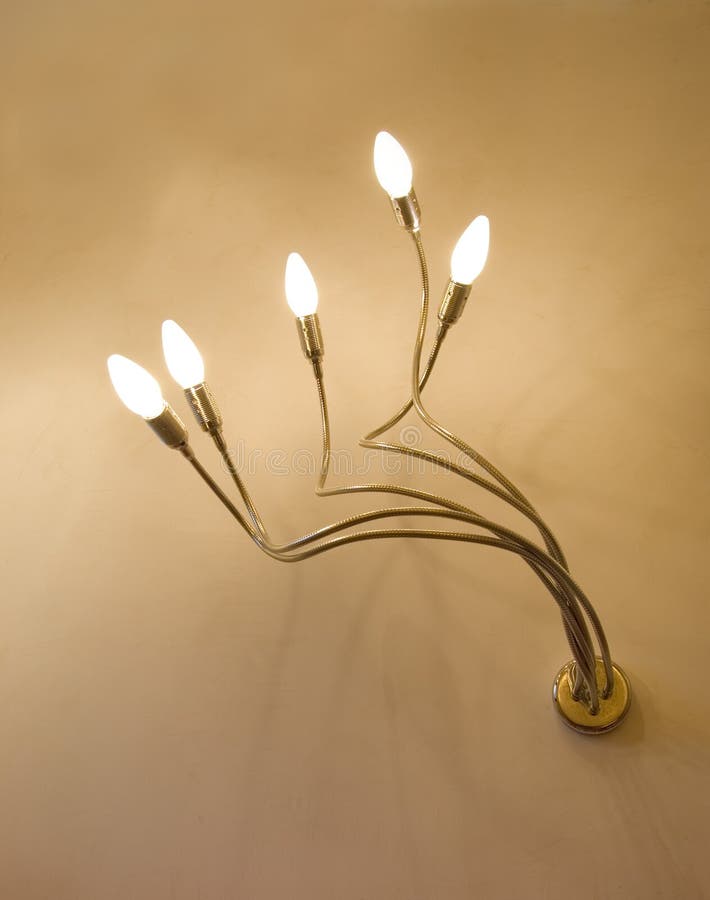 Modern Light Fitting stock photo. Image of versatile, contemporary ...