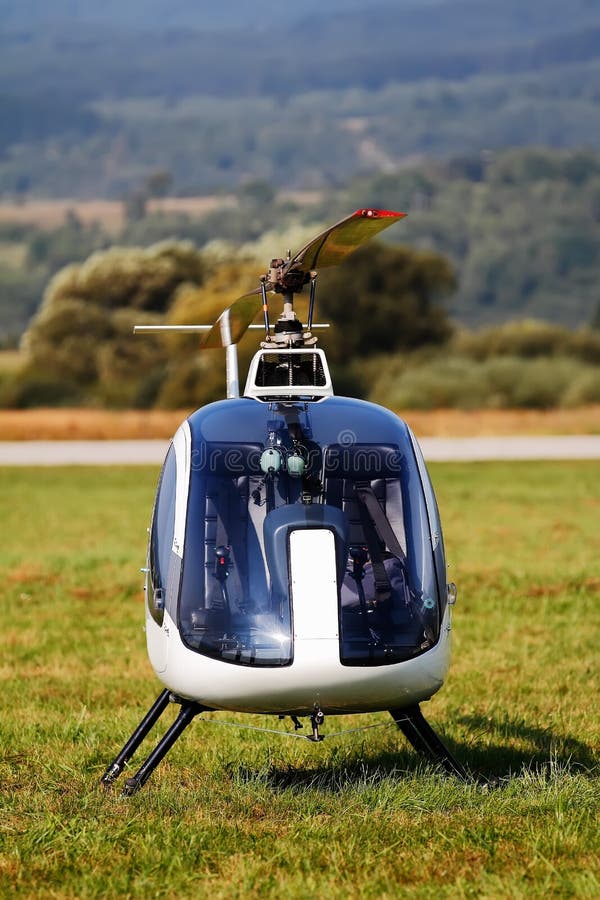 Modern light helicopter stock image. Image of paramedic - 29593515