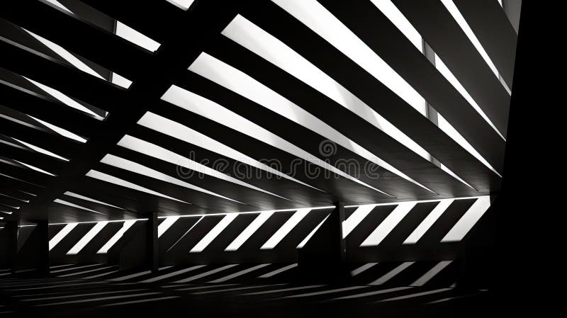 Modern Light and Shadow Patterns Stock Illustration - Illustration of ...