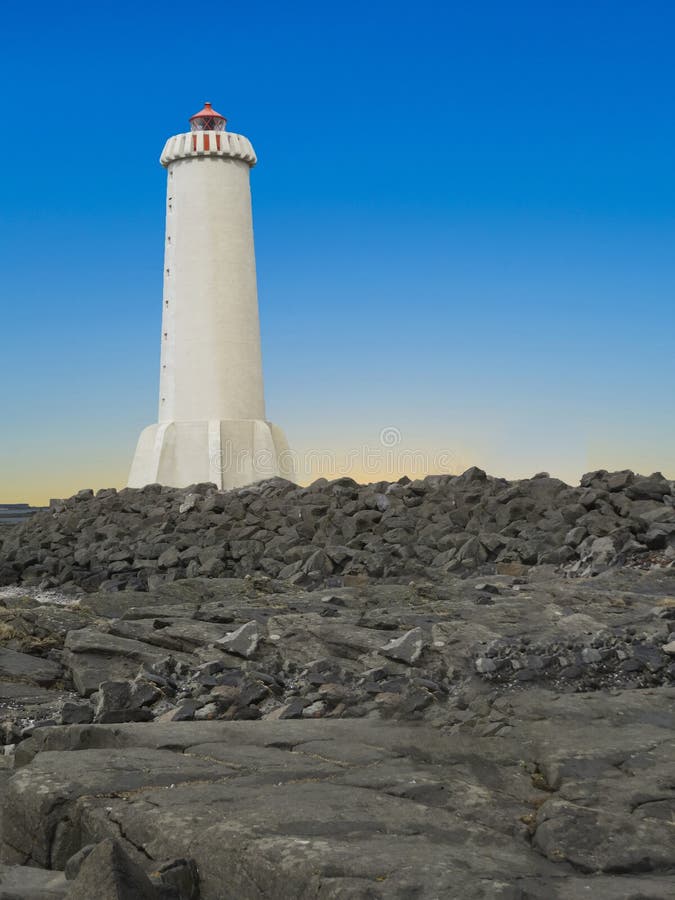 Modern Lighthouse stock image. Image of modern, coast - 1123501