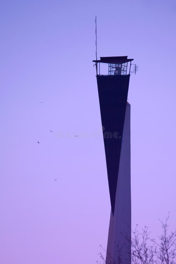 A Modern Lighthouse At Seaside Stock Photo - Image: 19869504