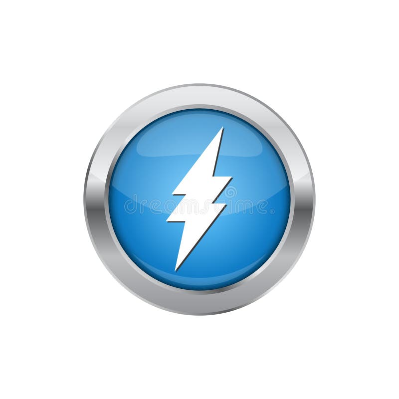 Modern Lighting Icon Button Logo Stock Vector - Illustration of symbol ...