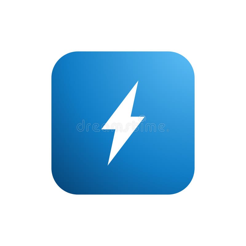 Modern Lighting Icon Button Logo Stock Vector - Illustration of symbol ...