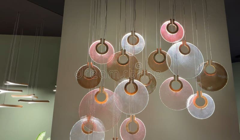 Designer Modern Lighting Equipment. Stock Illustration - Illustration ...