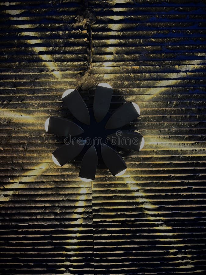 Modern Lights for Interior Design To Fix on Wall Stock Photo - Image of ...