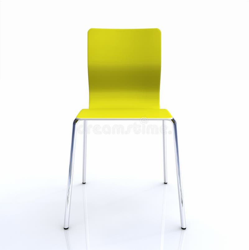 Modern lime green chair stock photo. Image of three, single - 32101048