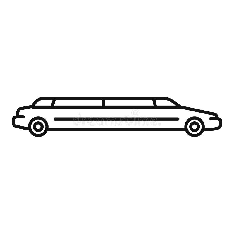 Stretch Limousine Car Stock Illustrations – 154 Stretch Limousine Car ...