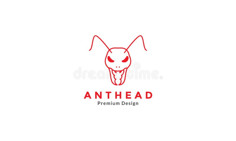 Modern Line Ant Head Logo Vector Icon Symbol Graphic Design ... Modern Line Ant Head Logo Vector Icon Symbol Graphic Design ...