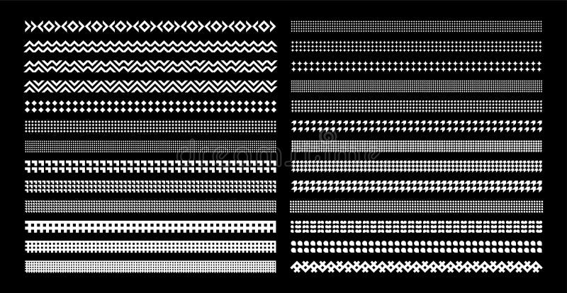 Modern Line Geometric Abstract Divider Design Set Stock Illustration ... Modern Line Geometric Abstract Divider Design Set Stock Illustration ...