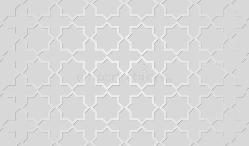 Modern Line Vector Traditional Arabic Pattern. Abstract Background with ...