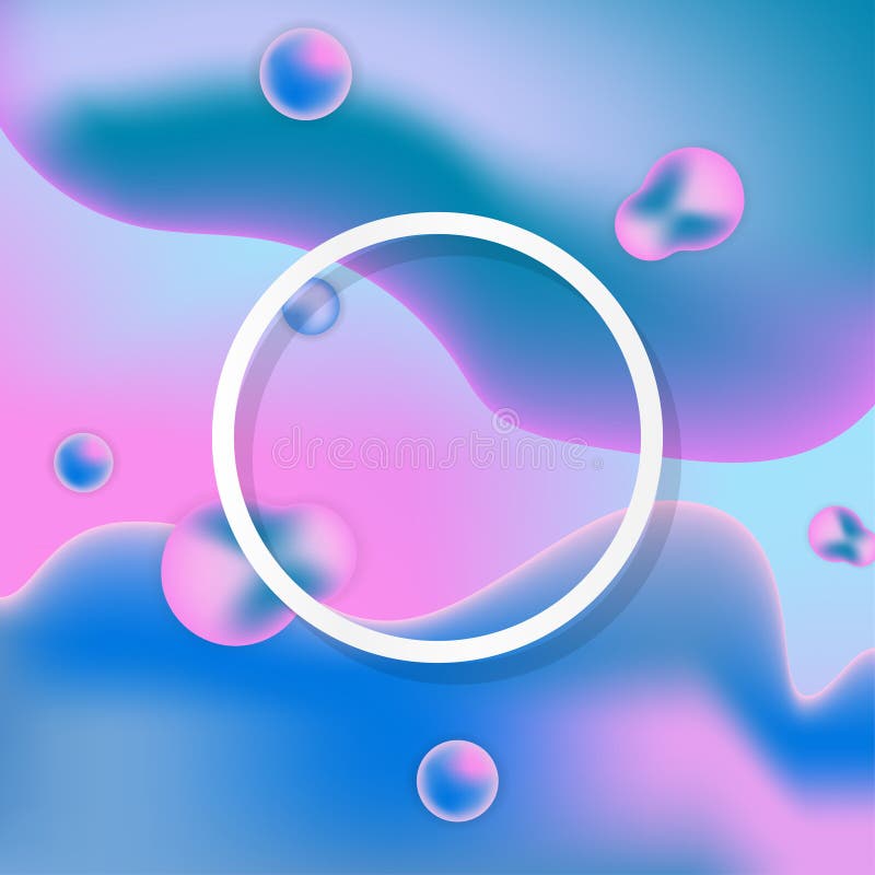 Modern Liquid Color Background Vector Stock Illustration - Illustration ...