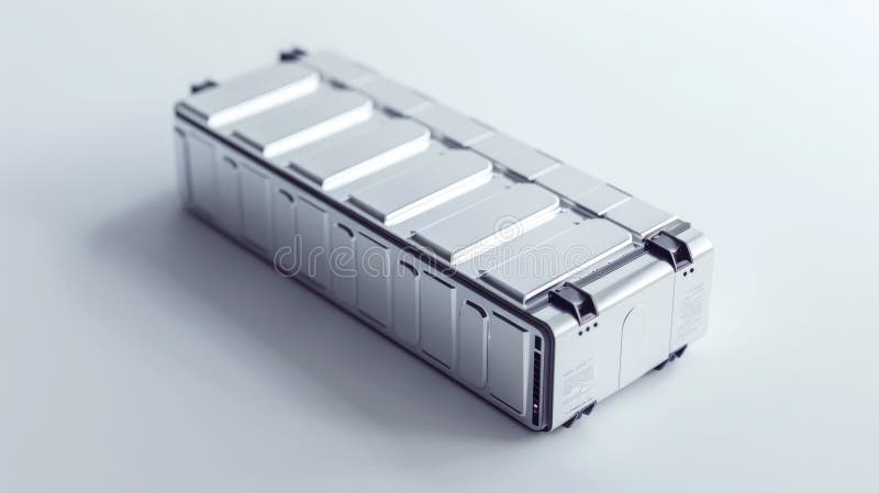 Modern Lithium Ion Cell Pack Used in Energy Storage Systems with ...