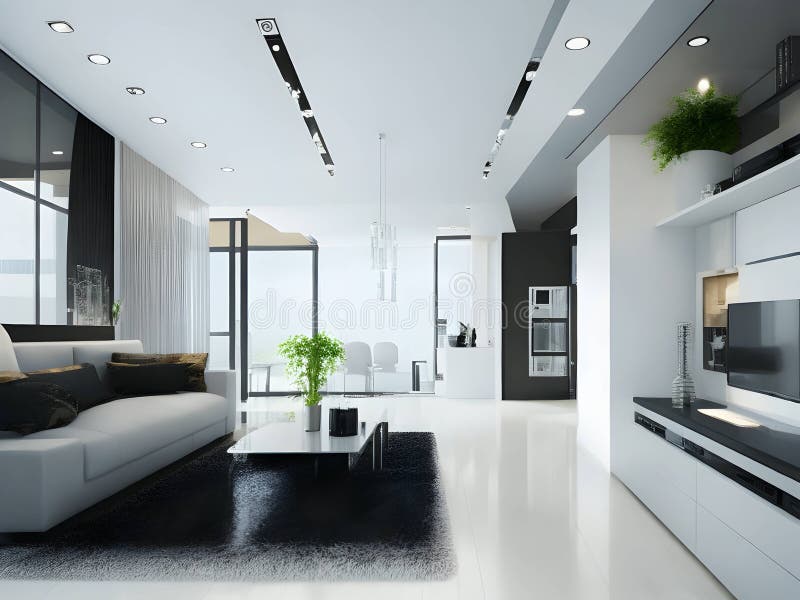 Modern Living Redefined: Captivating Technology Interior of Condominium ...