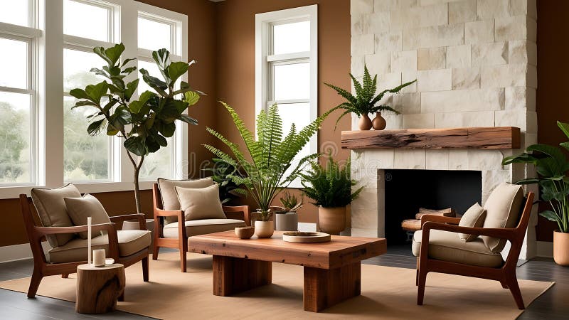 Minimalist Modern Living Room Design with Open Space and Simple Decor ...