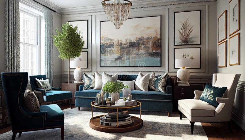 Modern Living Room, Practicality, Style, Neutral Color, Comfortable ...