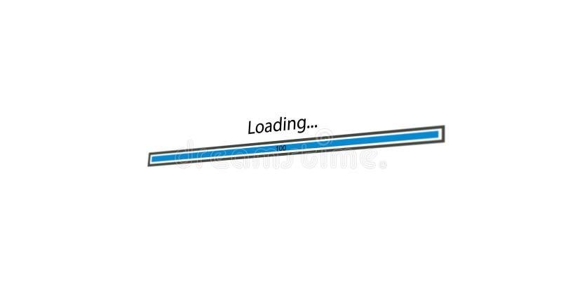 Blue Progress Bar Gif