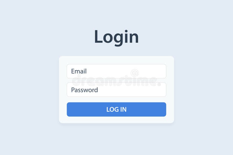 Prominent Login Button Stock Illustrations – 20 Prominent Login Button Stock Illustrations ...