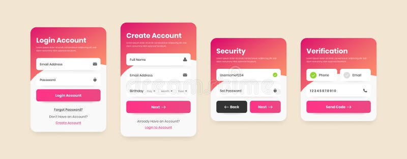 Modern Login and Signup Page Mobile Ui and Web Popup Form Template ... Modern Login and Signup Page Mobile Ui and Web Popup Form Template ...