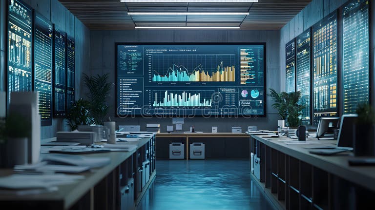 Logistics Coordination Room Stock Illustrations – 54 Logistics ...