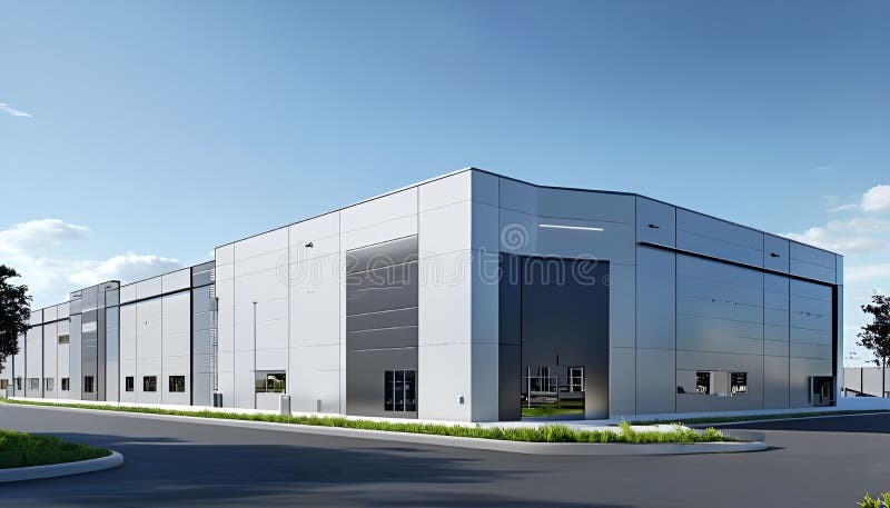 Modern Logistics Warehouse Structure Designed for Efficient Operations ...
