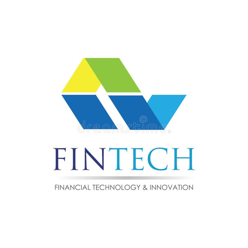 Modern Logo Concept Design for Fintech and Digital Finance Technologies ...