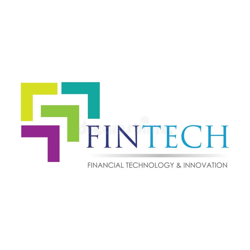 Modern Logo Concept Design for Fintech and Digital Finance Technologies ...