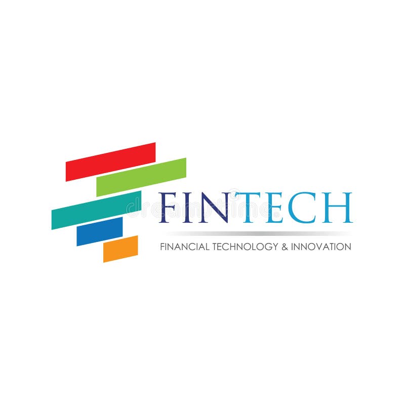 Modern Logo Concept Design for Fintech and Digital Finance Technologies ...
