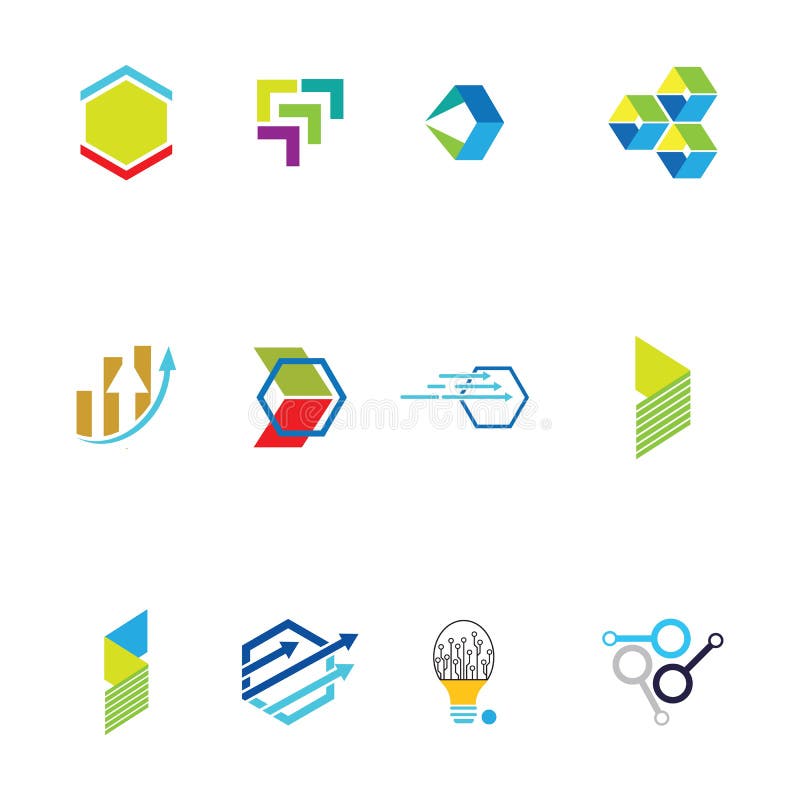 Modern Logo Concept Design for Fintech and Digital Finance Technologies ...