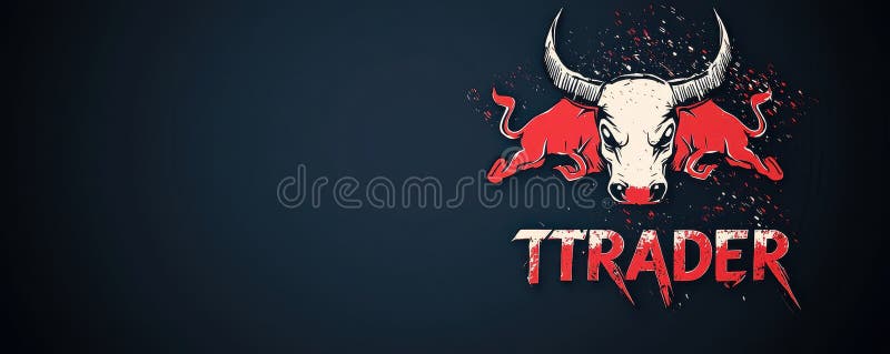 Modern Logo Design Featuring Bold Text and Dynamic Bull Symbol ...