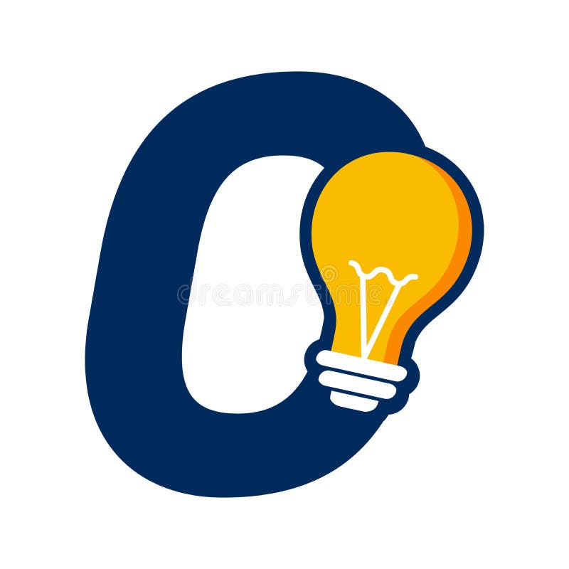 Initial Letter B Bulb logo stock vector. Illustration of energy - 170536772