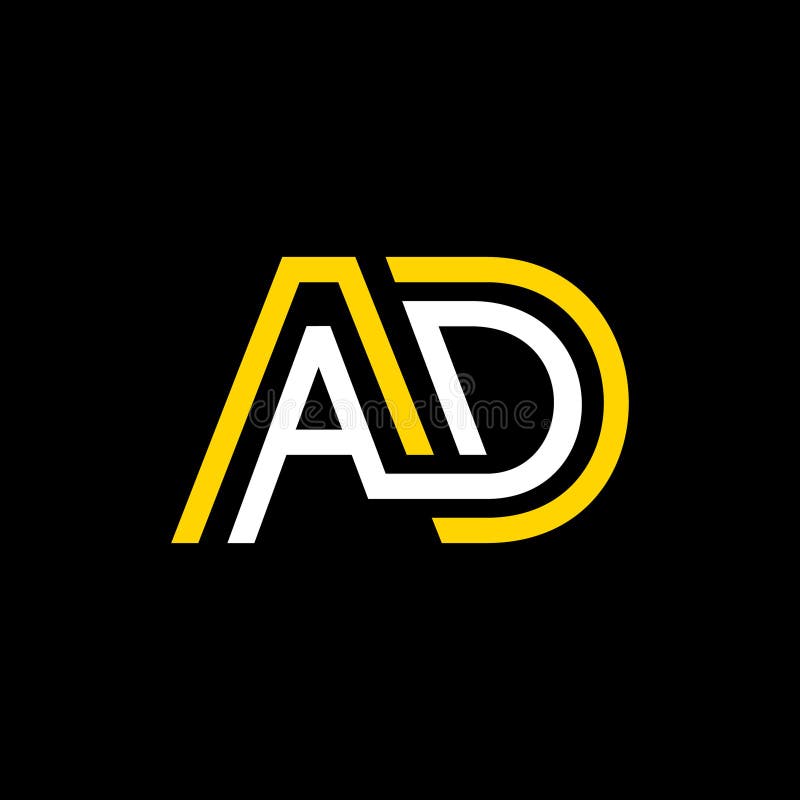 Ad Letter Logos Vector Stock Illustrations – 566 Ad Letter Logos Vector ...