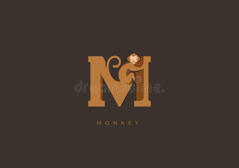 Iconic Monkey Logo Stock Illustrations – 31 Iconic Monkey Logo Stock ...