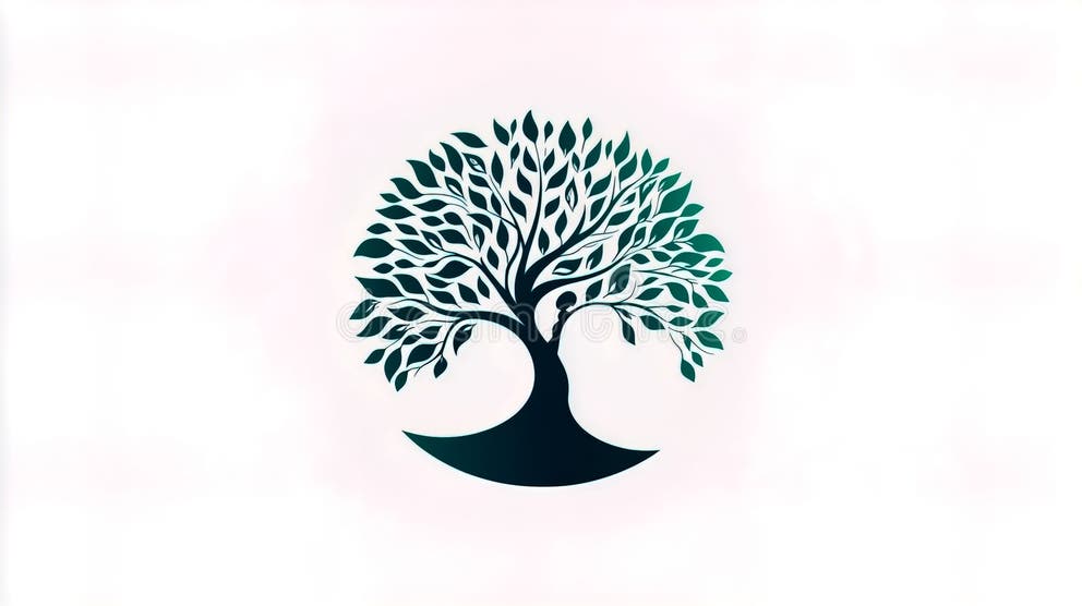 Modern Logo for a Psychology Practice Featuring a Tree As the Central ...